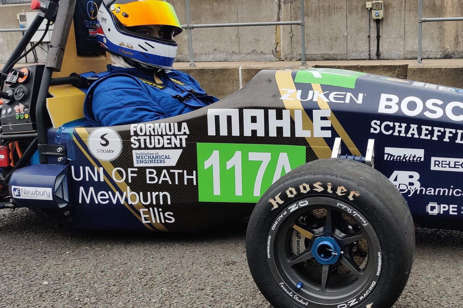 2025 Car | Team Bath Racing Electric